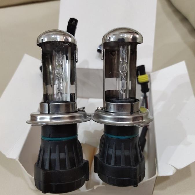 Jual HID HI-LOW BI-XENON SET LIGHT BULBS 35w 12V H4 (2106) 6000K H4-3 H/L | Shopee Indonesia