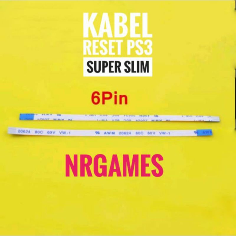Jual KABEL RESET PS3 SUPER SLIM 6 PIN | Shopee Indonesia