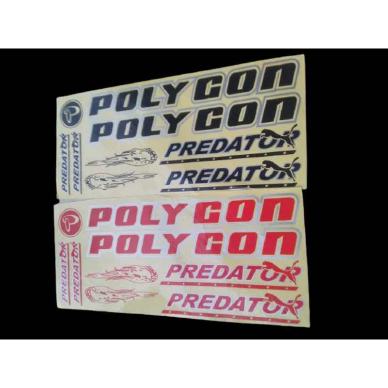 Jual Stiker Sepeda Polygon Predator | Shopee Indonesia