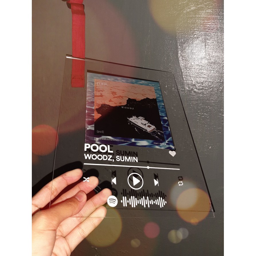 Jual Acrylic Art Spotify Pajangan Akrilik Lagu Custom | Shopee Indonesia