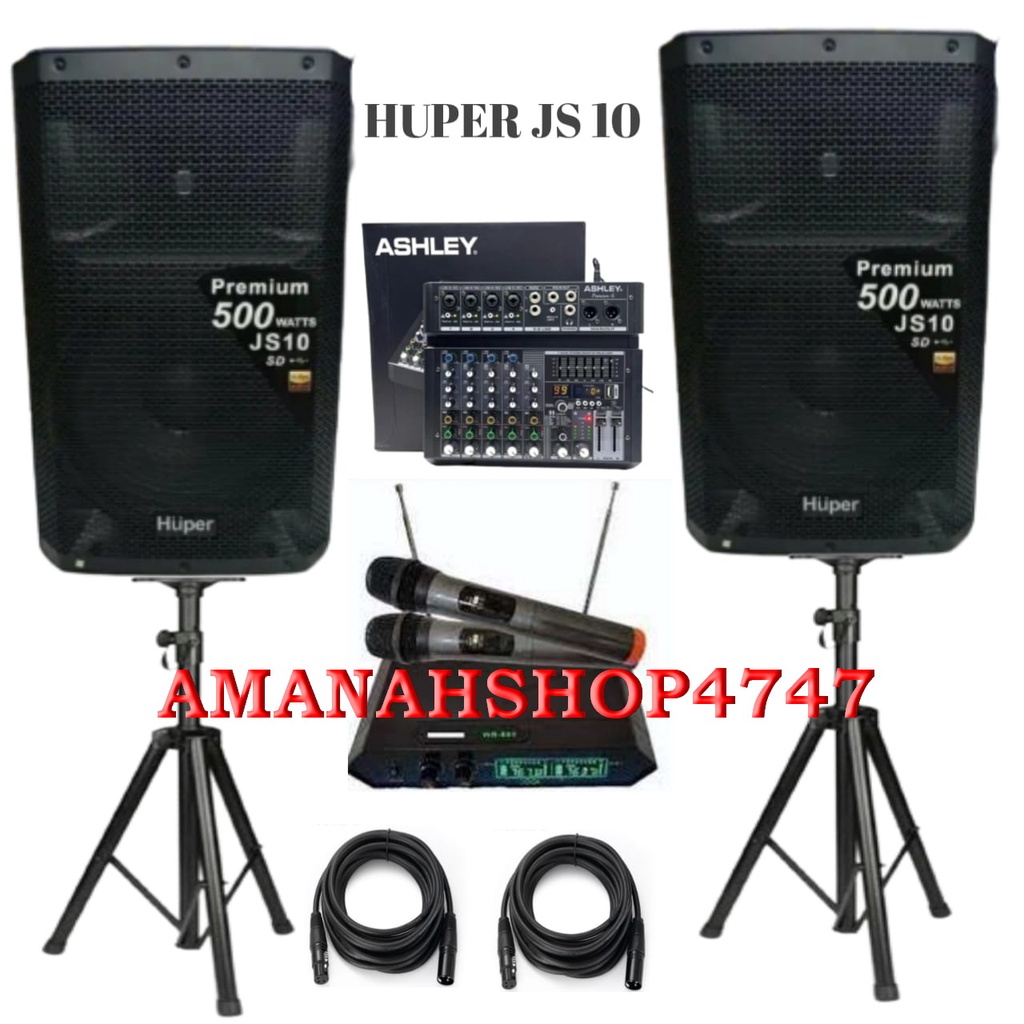 Jual Huper Speaker Aktif JS 10 - 15 Inch Original Speaker Aktif Huper ...