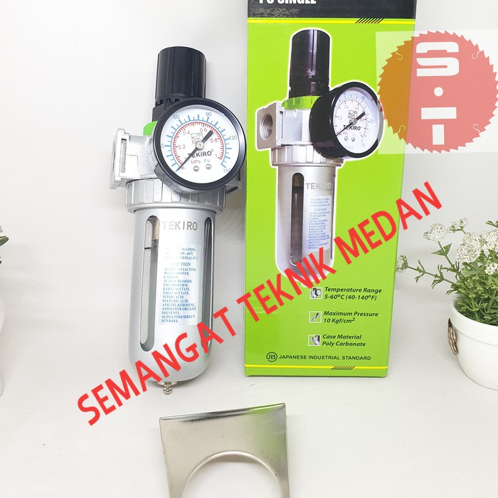 Jual AIR CONTROL UNIT FILTER ANGIN KOMPRESSOR SINGLE SATU 1 TABUNG ...