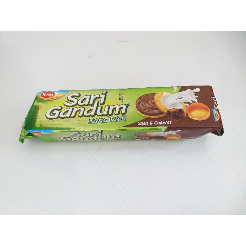 Jual Roma Sari Gandum Sandwich Coklat 108 Gram | Shopee Indonesia