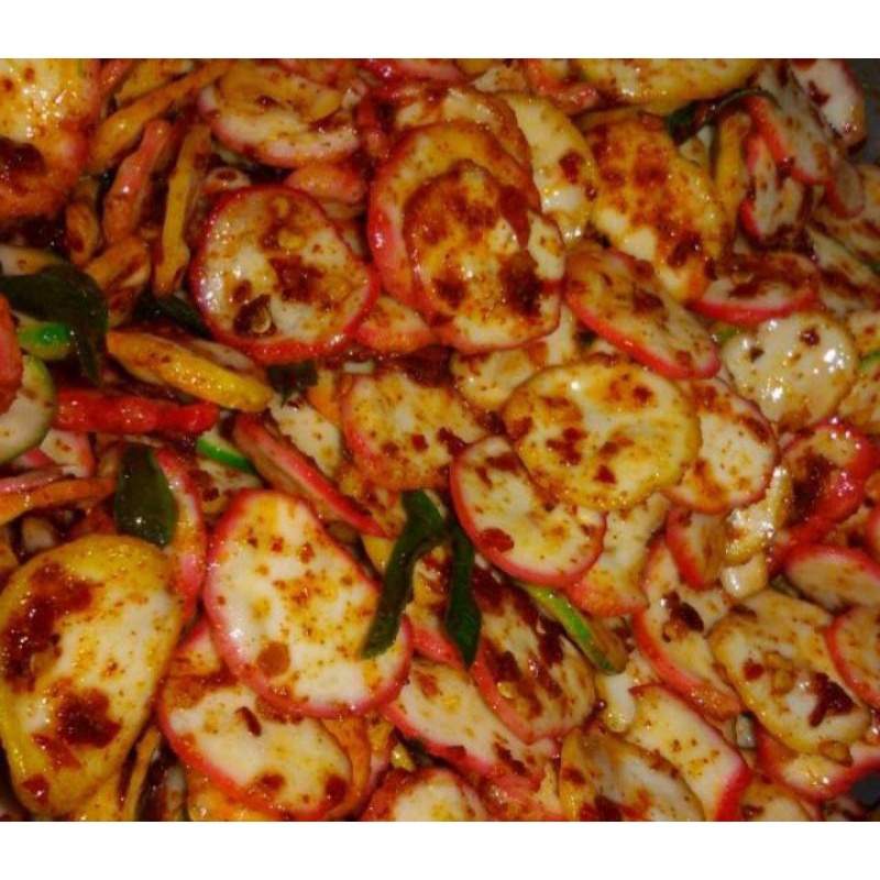 Jual Seblak kerupuk bawang extra Pedas isi 1kg | Shopee Indonesia