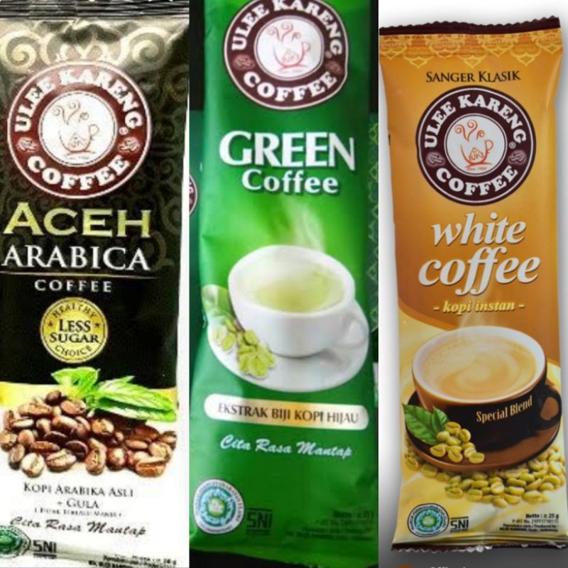 Jual Kopi Ulee Kareng Green Co, White Co dan Arabica Co Sasetan ...