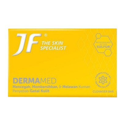Jual JF SULFUR DERMAMED SOAP 90 G / JF SULFUR KUNING | Shopee Indonesia