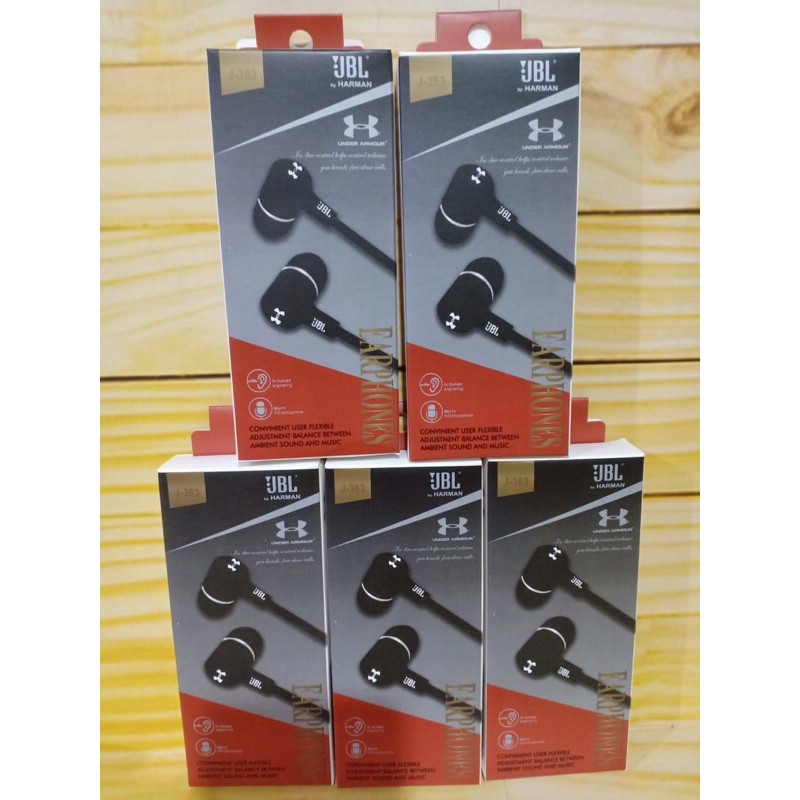 Jual HF J363 Handsfree Headset JBL J-363 Super Bass Colokan 3.5mm ...