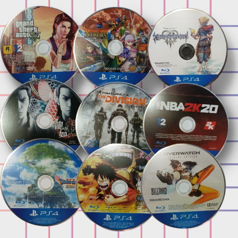 Jual BD / Game PS4 Bekas dari Jepang (Without Case) | Shopee Indonesia