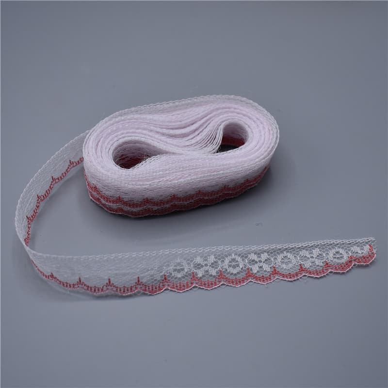 Jual AFRICAN Color Edge Embroidered Lace Ribbon 18mm (per meter ...