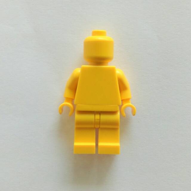 Jual lego minifigure , plain yellow , lego monochrome minifigure ...