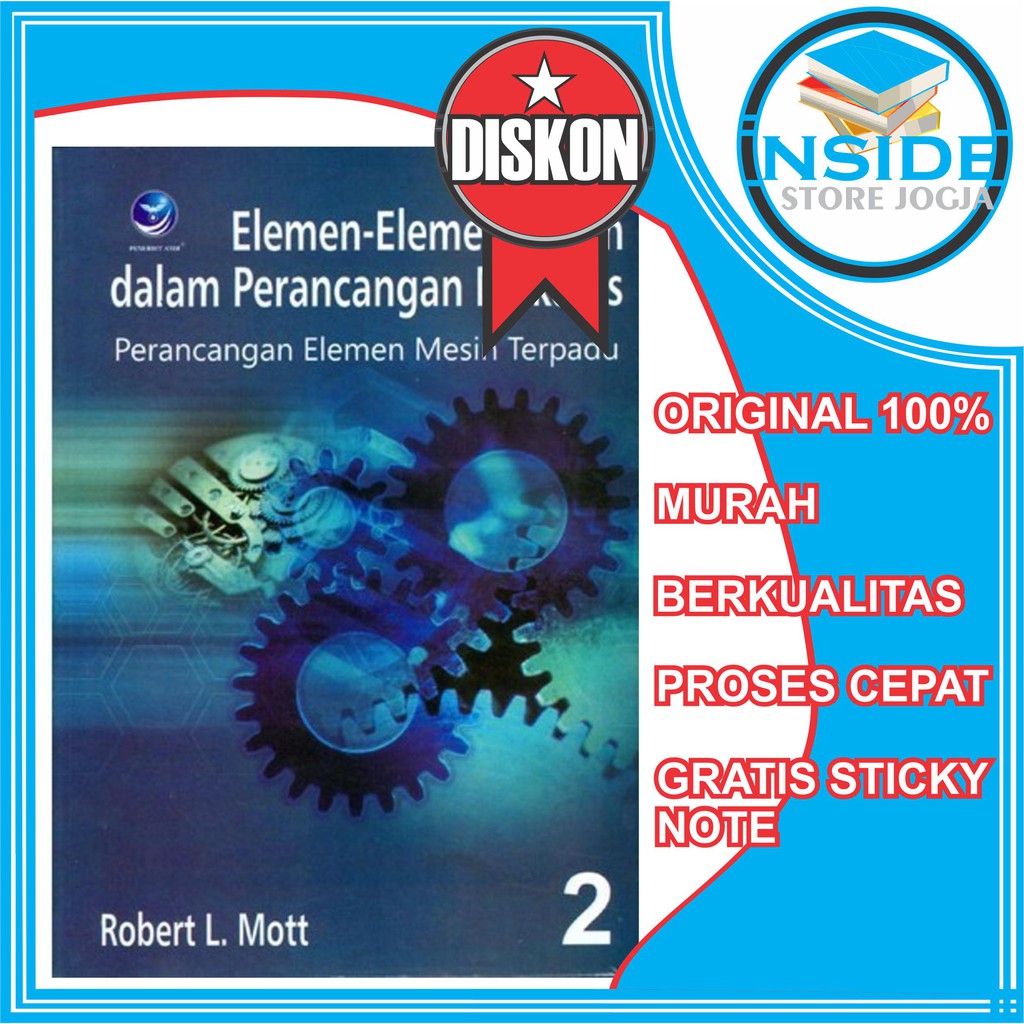 Jual Elemen - Elemen Mesin Dalam Perancangan Mekanis - Buku 2 | Shopee ...