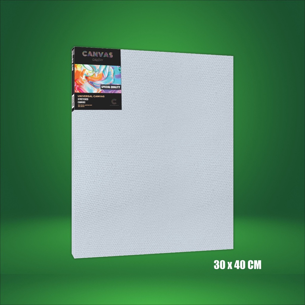 Jual KANVAS LUKIS 30X40 CM / WHITE CANVAS 30X40 CM / STRETCHED CANVAS ...