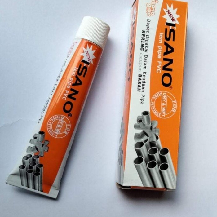 Jual Lem pipa/Lem paralon/Lem pvc Isano | Shopee Indonesia