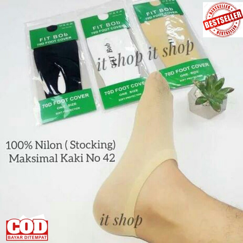 Jual ITSHOPING - Kaos Kaki Invisible Socks Stocking Fitbob Unisex ...