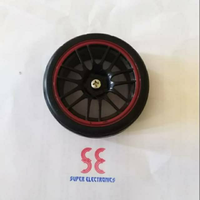 Jual Roda Robot Sumo 65MM Lengkap Coupling Penghubung Shaft Motor ...