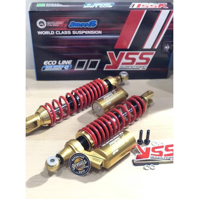 Jual Shock YSS New G Plus New PCX 160 Uk 365MM Red Gold Series SMOOTH ...