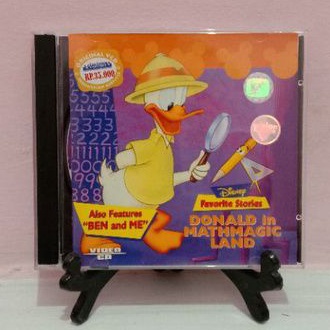 Jual VCD DONALD DUCK , Donald in Mathmagic Land (Original) | Shopee ...