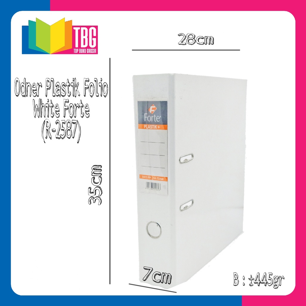 Jual 1 PCS ODNER PLASTIK PVC FOLIO FORTE / FILE ORGANIZER | Shopee ...