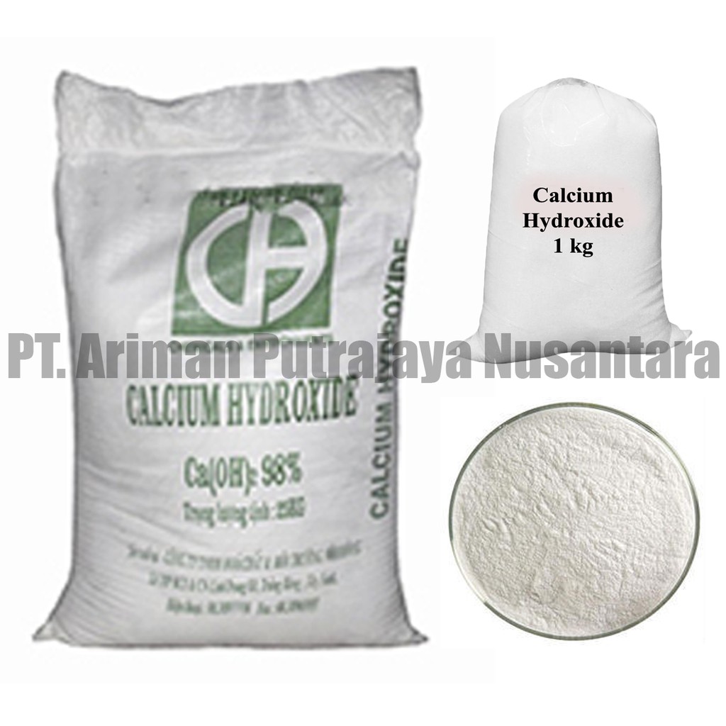 Jual Calcium Hydroxide / Kalsium Hidroksida / CaoH 1 ZAK | Shopee Indonesia