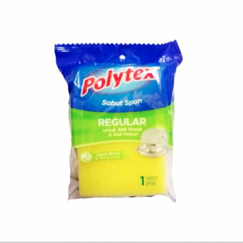Jual POLYTEX SABUT SPON REGULAR/SPON UNTUK MENCUCI PIRING DAN LAIN NYA ...