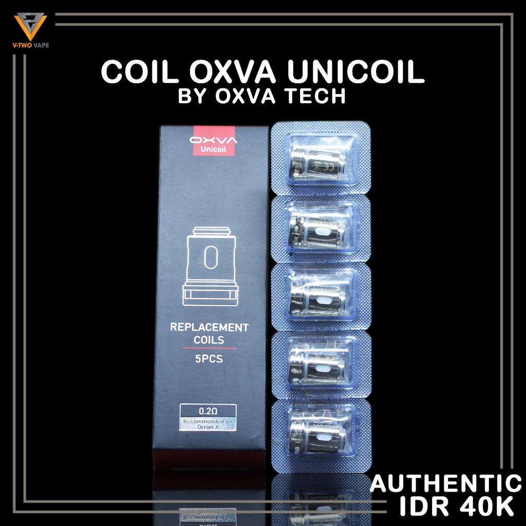 Jual Oxva Coil Replacement Authentic By Oxva Tech - Oxva Unicoil 0.2 ...