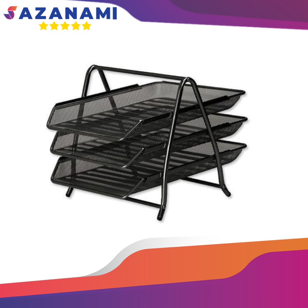 Jual LETTER TRAY BESI PAPER DOCUMENT TRAY RAK SUSUN SURAT RAK DOKUMEN ...