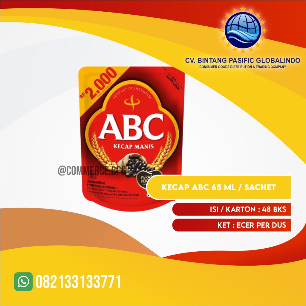 Jual ABC Kecap Manis 65ml | Shopee Indonesia