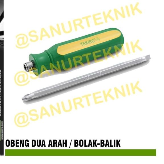 Jual Obeng 2 arah Tekiro / Obeng two way / bolak balik / dua arah / 2 ... Jual Obeng 2 arah Tekiro / Obeng two way / bolak balik / dua arah / 2 ...