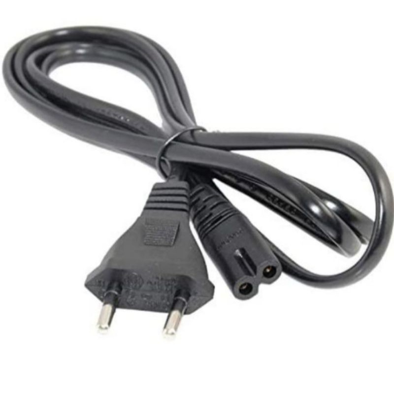 Jual Kabel Power Angka 8 Two 2 Hole Plug Dua Lubang 2 Pin PS Playstation Tape Radio Printer Cord ...