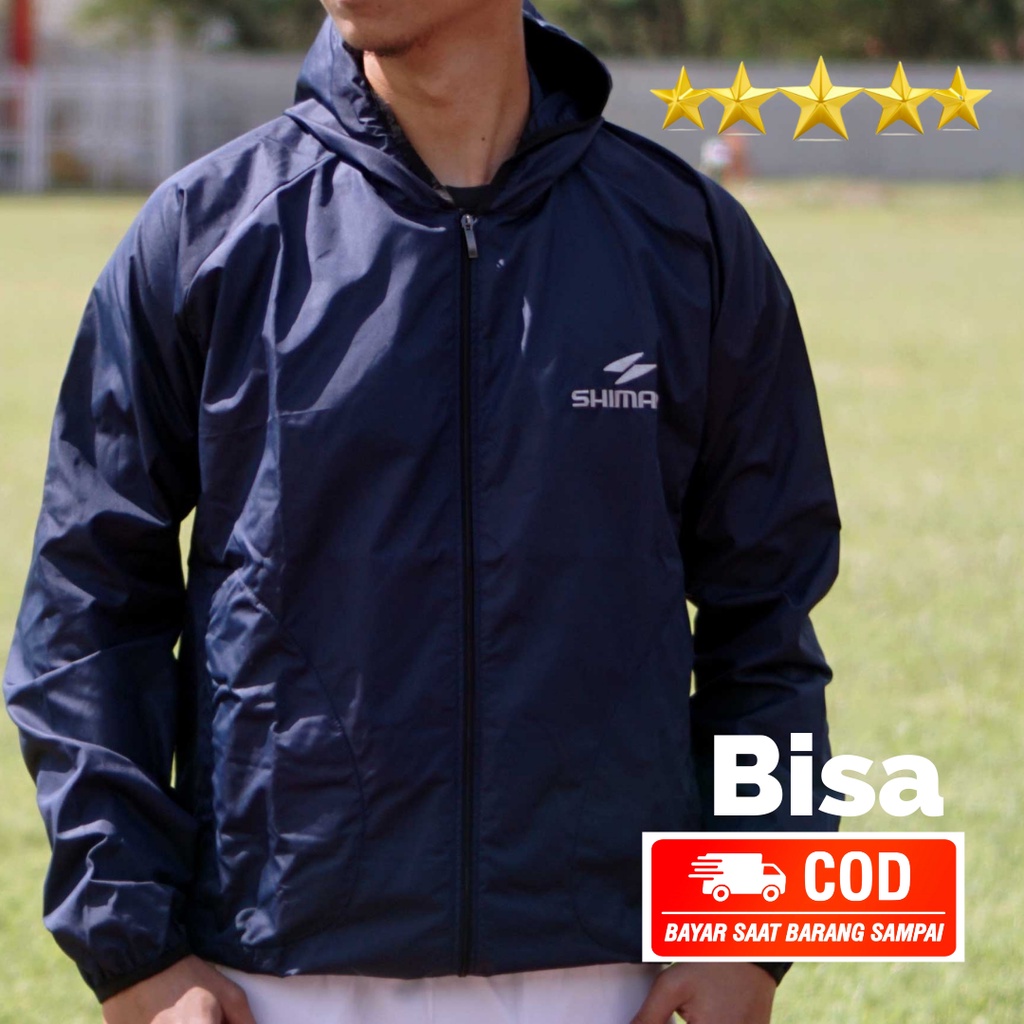 Jual JAKET PARASUT / JAKET OLAHRAGA RUNNING SEPEDA JOGGING SAUNA ...