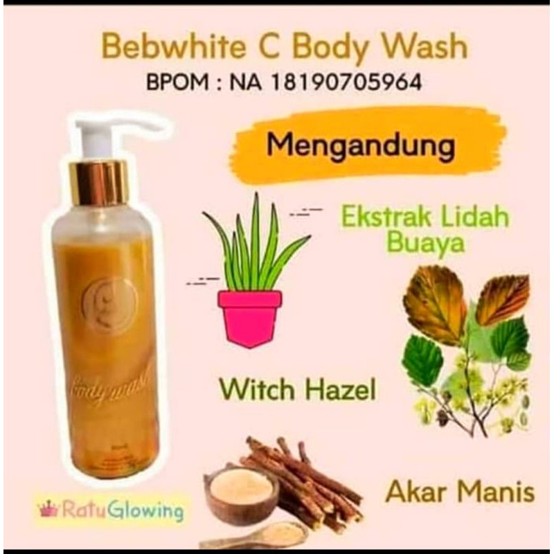 Jual bebwhite C (Sexy Body Wash n Sexy Body Lotion) | Shopee Indonesia