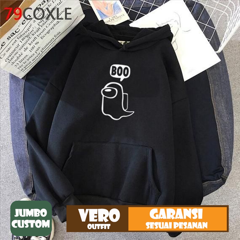 Jual JAKET HODY AMONG US HITAM PRIA WANITA COWOK CEWEK OVERSIZE KOREAN ...