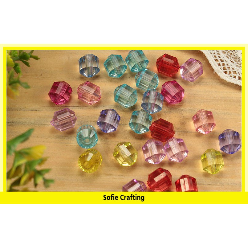 Jual 15 Butir Manik Akrilik 10 mm (PLA-011) Sofie Crafting | Shopee ...
