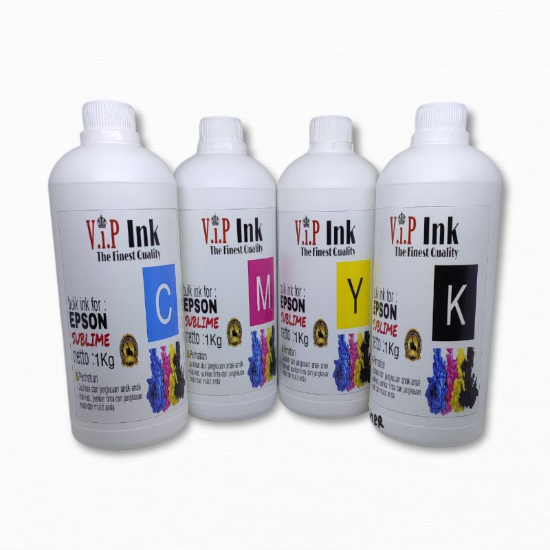 Jual VIP INK Tinta Sublim / Sublime Epson 1 Liter Best Quality | Shopee ...