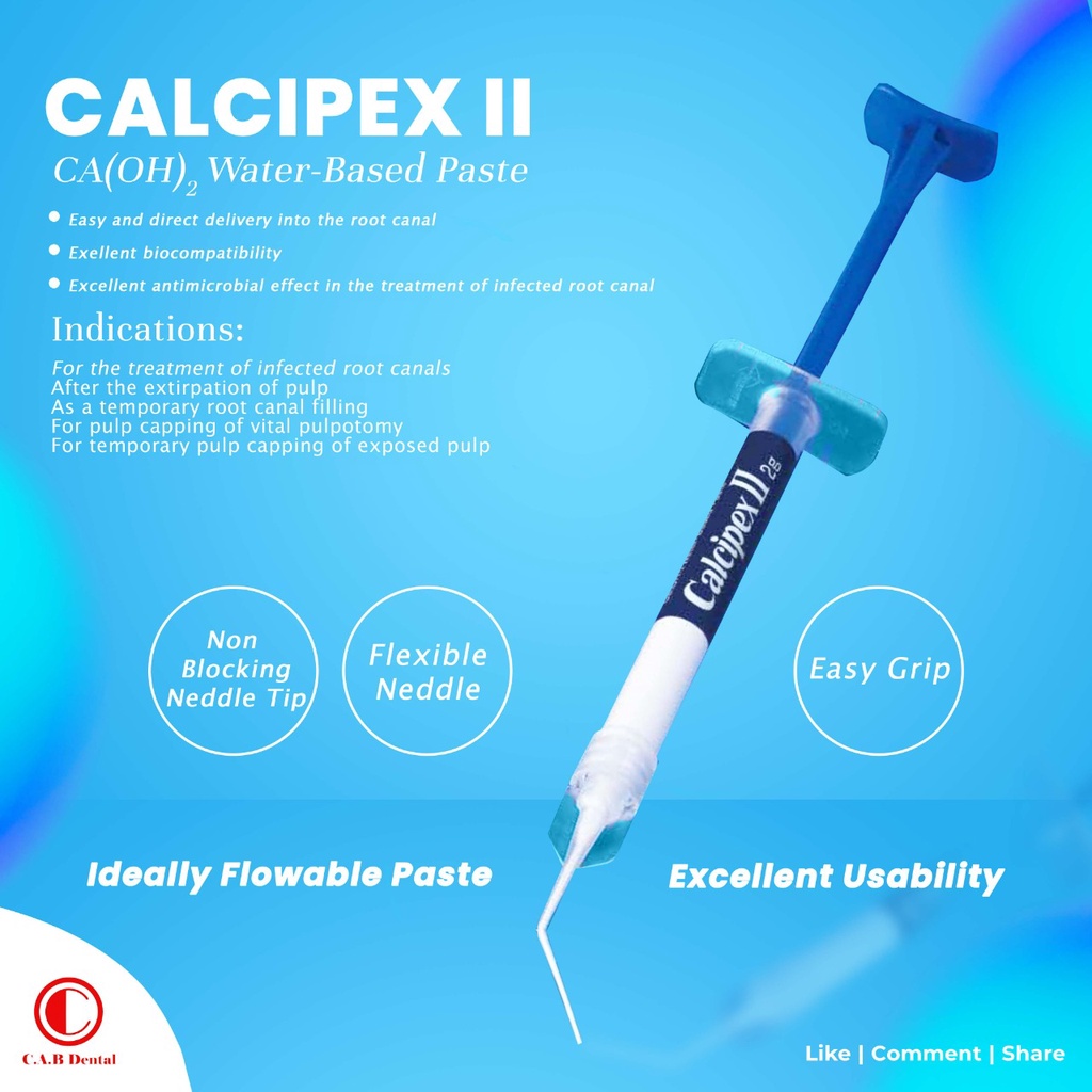 Jual ENDO BAHAN CALCIPEX II / CALCIUM HYDROXIDE | Shopee Indonesia