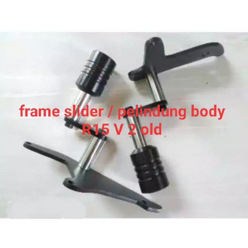 Jual FRAME slider Yamaha R15 v2 lama / pengaman fering & body | Shopee ...