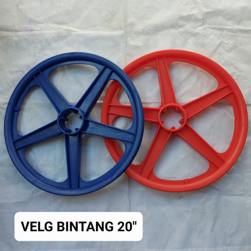 Jual VELG BINTANG SEPEDA UKURAN 20" || HARGA 1 PASANG VELG MUKA ...
