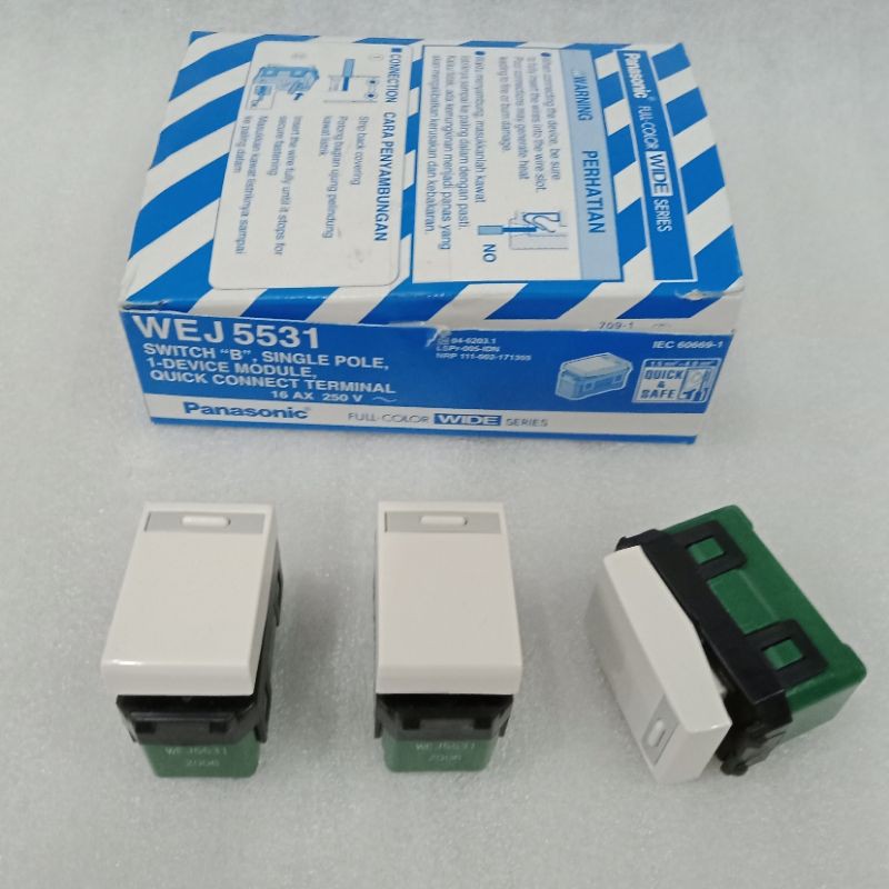 Jual Panasonic Saklar Engkel Kecil WEJ-5531 | Shopee Indonesia