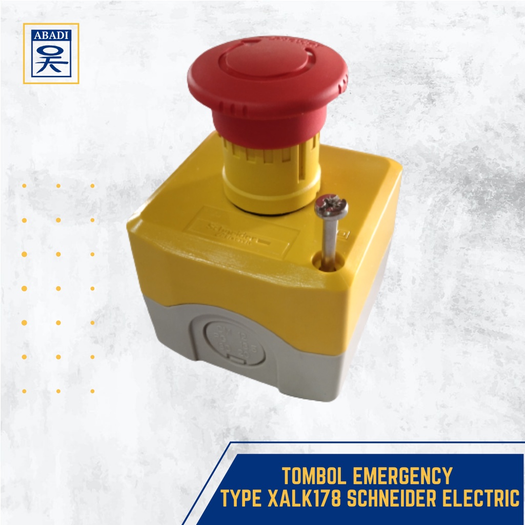 Jual TOMBOL EMERGENCY TYPE XALK178 SCHNEIDER ELECTRIC | Shopee Indonesia