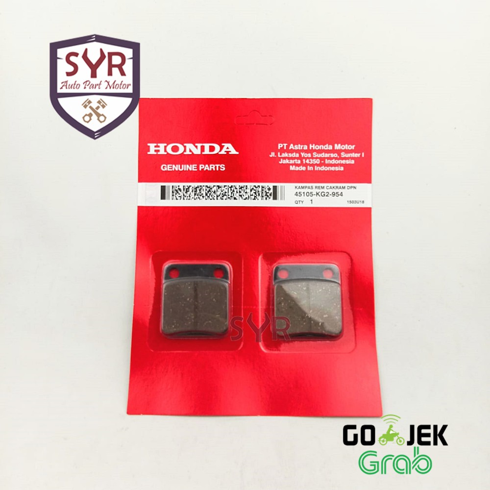 Jual DISPAD KAMPAS REM CAKRAM DEPAN HONDA GL PRO MAX NEOTECH NEO TECH ...
