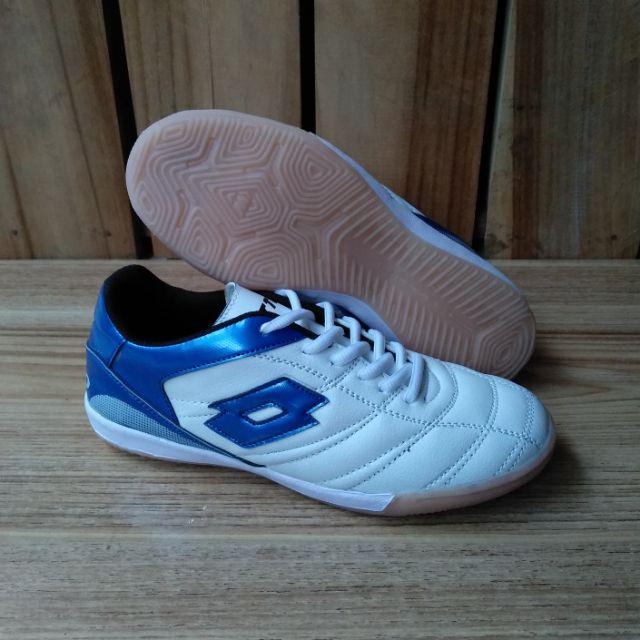 Jual Sepatu full putih sepatu futsal lotto putih sepatu full white ...