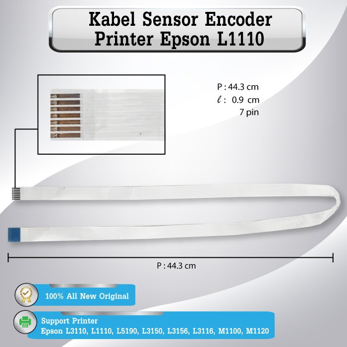 Jual Kabel Sensor Encoder Printer Epson L3110 L1110 L5190 L3150 L3156 ...