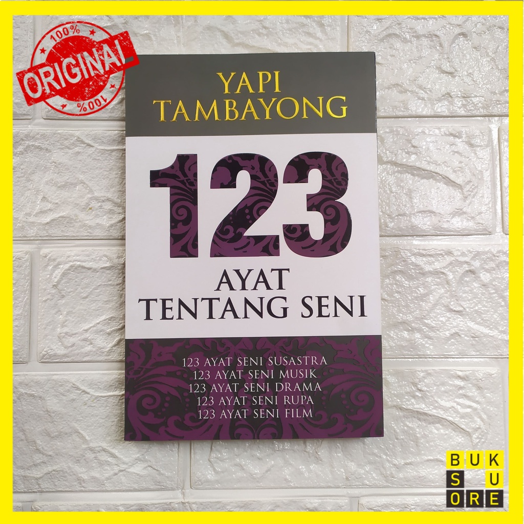 Jual Buku 123 Ayat Tentang Seni- NUANSA - [BukuSore] | Shopee Indonesia
