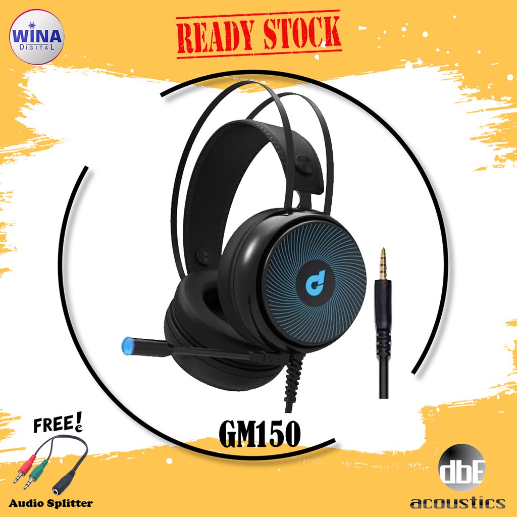Jual Professional Gaming Headphone DBE GM150 3.5mm | Shopee Indonesia