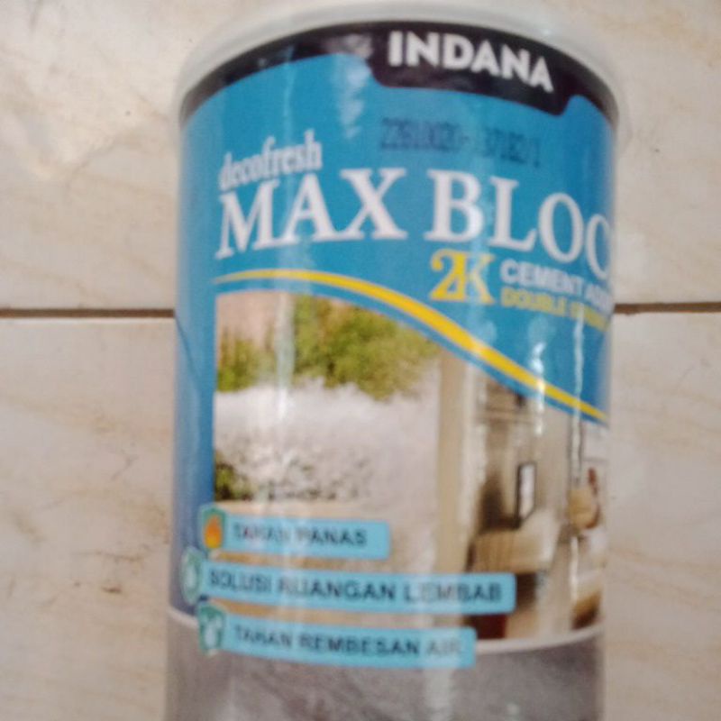 Jual Pelapis Maxblock waterproof dak beton 0,8 kg | Shopee Indonesia