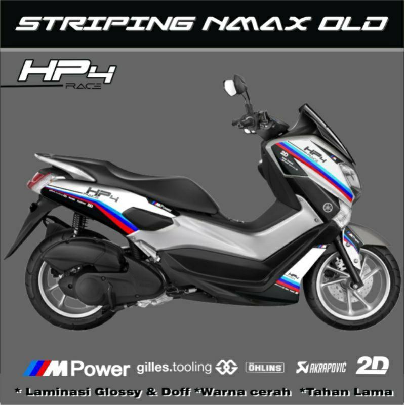 Jual Decal stiker striping NMAX OLD / STICKER LIST VARIASI NMAX MOTIF ...