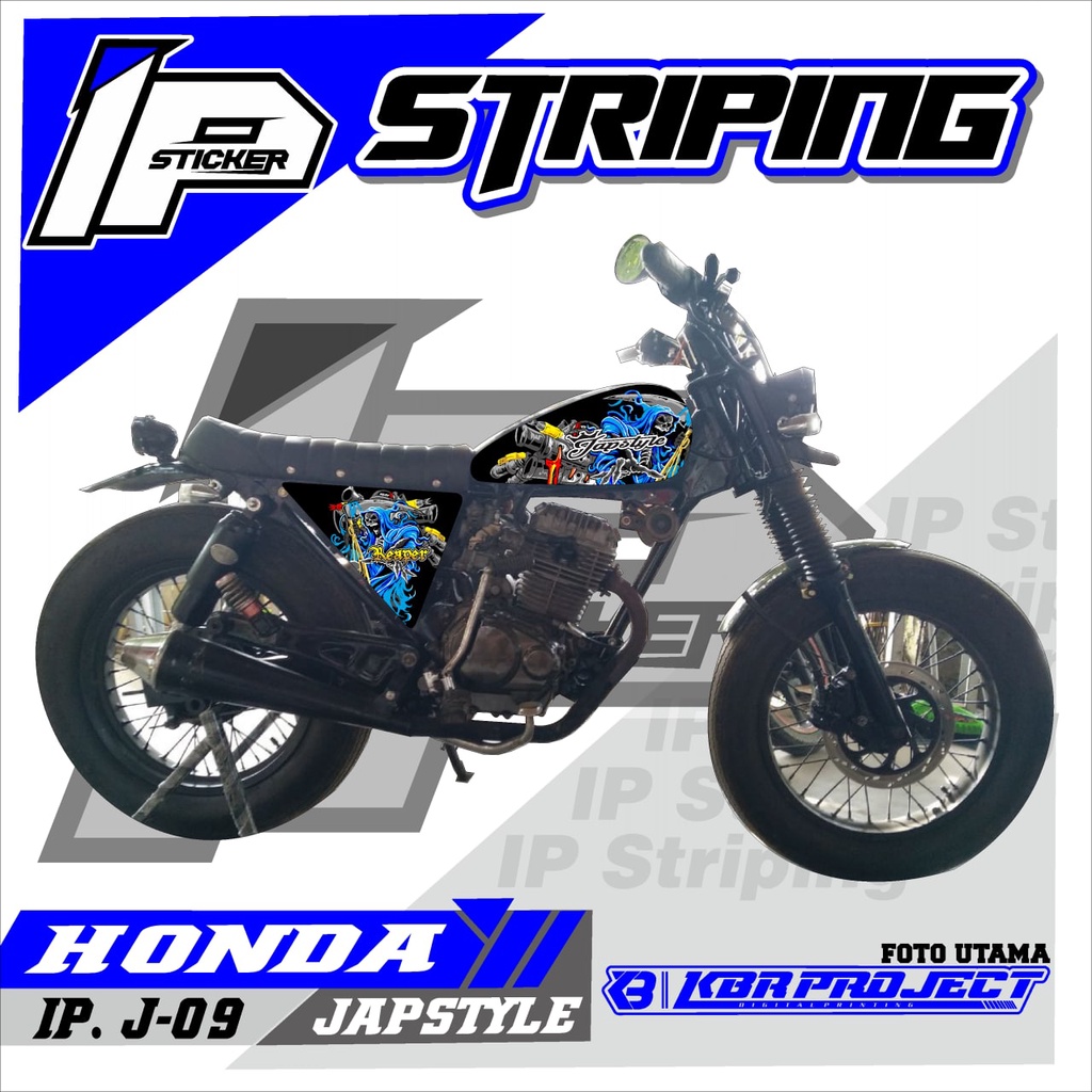 Jual (COD) Stiker Motor Stiker Aksesoris Motor Variasi Motor Sepeda ...