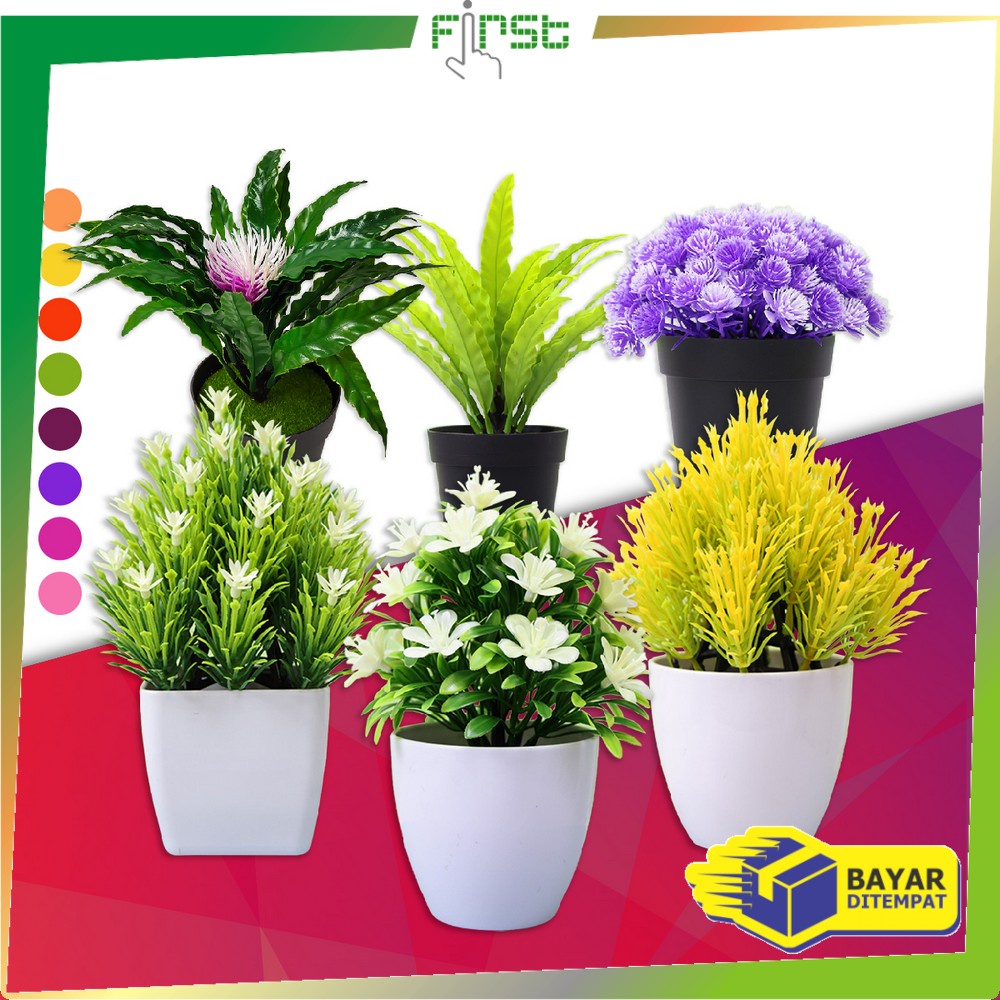 Jual FH-C600 C605 Bunga Artificial Dekorasi Rumah Hiasan Pajangan ...