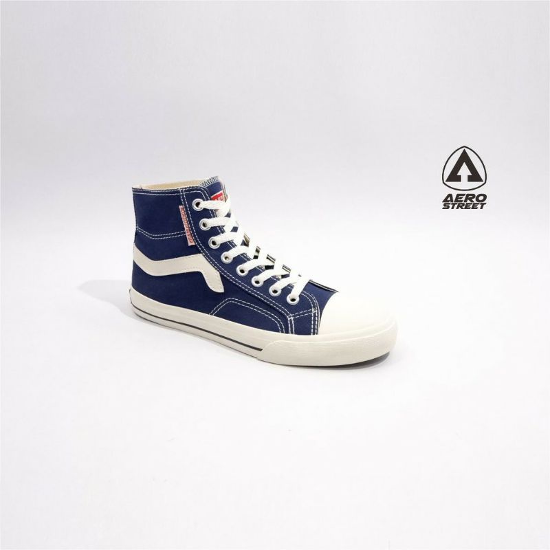 Jual Aerostreet 37-44 Jhosse High Navy - Sepatu Sneakers Casual Sekolah ...