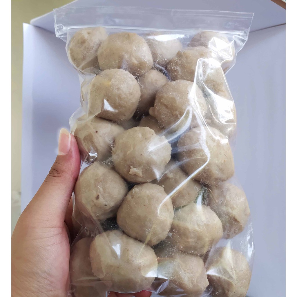 Jual BASO SAPI ASLI UKURAN SEDANG ISI 35 PCS - SAPI BAKSO ENAK/HALAL ...